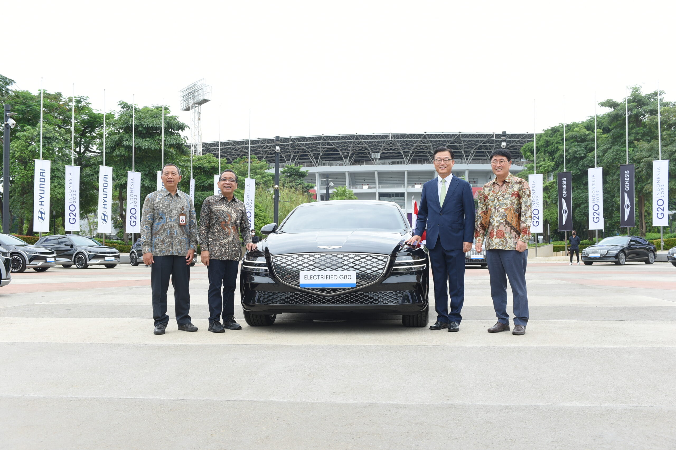 Genesis Electrified G80 dan Ioniq 5 Siap Digunakan Para Delegasi G20 ...