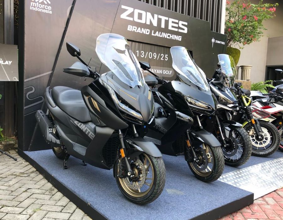Zontes Resmi Masuk Indonesia, Ramaikan Pasar Skutik Premium dengan 3 ...